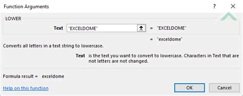 Excel Lower Function Excel Vba