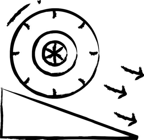 Premium Vector Friction Force Hand Drawn Vector Illustration