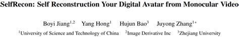 Cvpr 2022 Oral 创建一个属于你的高保真数字人，一段单目自转视频就够了 智源社区