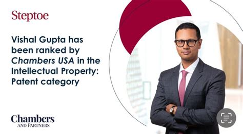 vishal gupta on linkedin chambers patentlitigation ip hatchwaxman