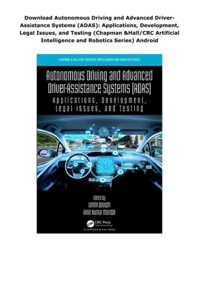 Autonomous Driving And Advanced Driverassistance Systems Adas