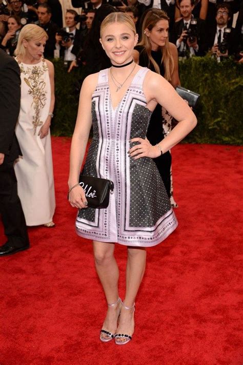 Chloe Grace Moretz In Coach Met Gala Red Carpet Nice Dresses Met Gala