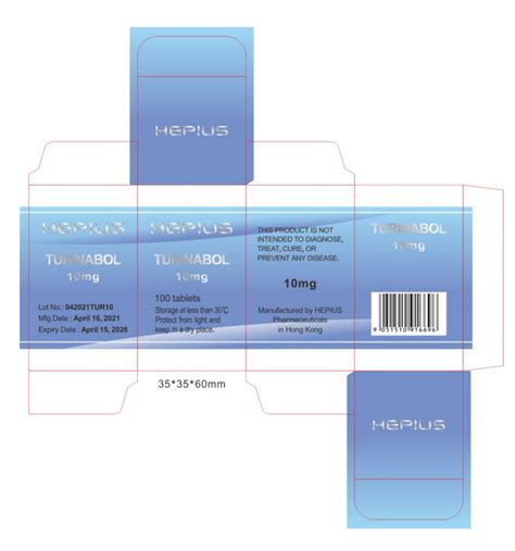 Turinabol 10mg 100 Tablets