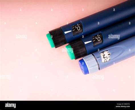 Insulin Injection Needle Or Pen For Use By Diabetics Insulin And