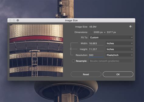all about resizing images in photoshop cc