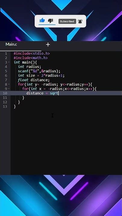 Sphere Pattern In C Basic C Program C Basic Tutorials Learn C
