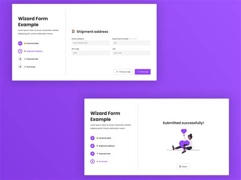 Wizard Form Stepper Form By Joanna Wytrzęś On Dribbble