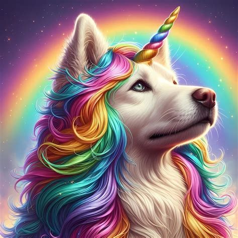 German Shepherd On Unicorn Images Free Download On Freepik