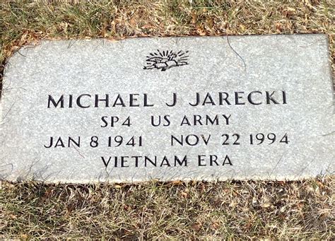 Michael J Jarecki 1941 1994 Find A Grave Memorial