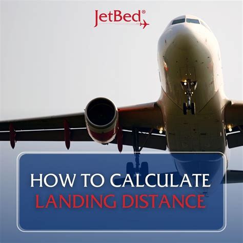 How To Calculate Landing Distance Jet Bed