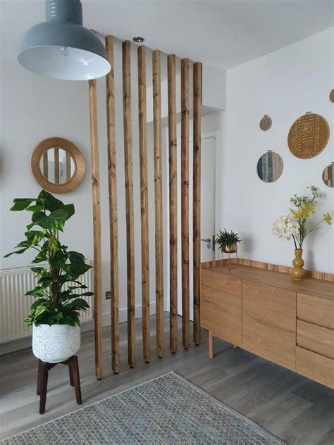 Wooden Wall Partition Room Divider Kit Diy Floor To Etsy Artofit