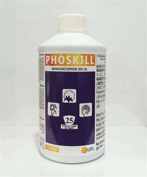 Upl Phoskill Insecticide Monocrotophos 36 Sl 1 L At ₹ 600litre In Surat