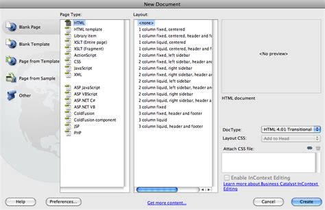 Dreamweaver Css Templates