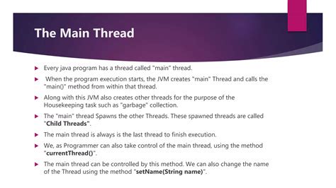 Multithreading in java | PPTX | Programming Languages | Computing