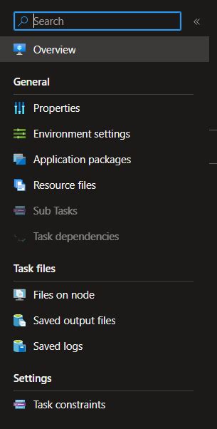 How To Persist Stdout And Stderr Files Generated By Azure Batch Through