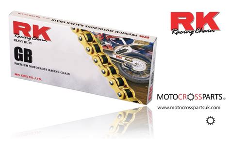 Rk 420 Mxz Heavy Duty Premium Motocross Chain X 134 Links Gold At