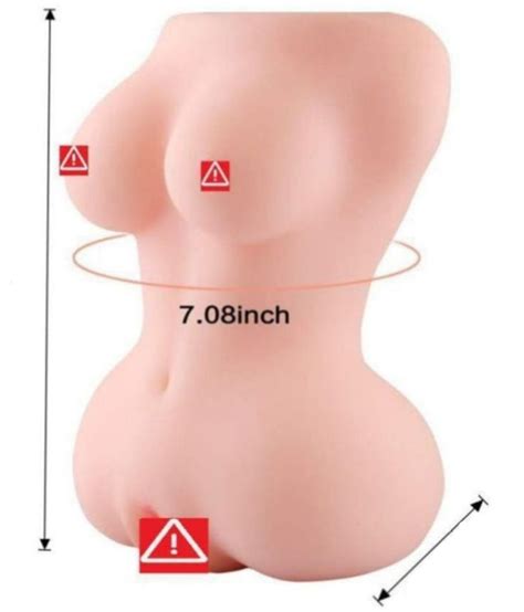 Half Body Mini Doll Silicone Pocket Pussy Buy Sex Toy In India Adultslove