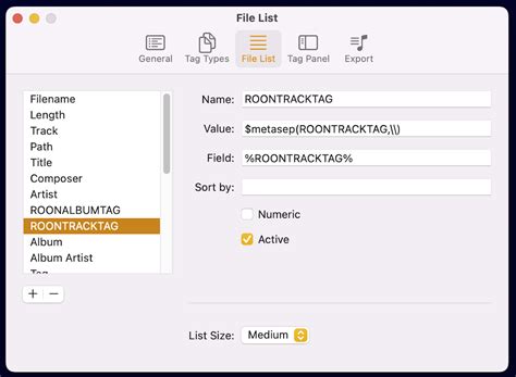 Mp3tag Mac Tag Panel Missing Field Mac Mp3tag Community