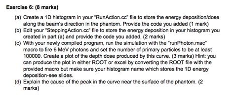 Exercise Marks A Create A D Histogram In Chegg