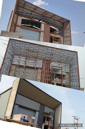 Acp Cladding Work ACP Design For Showroom Manufacturer From Ahmedabad