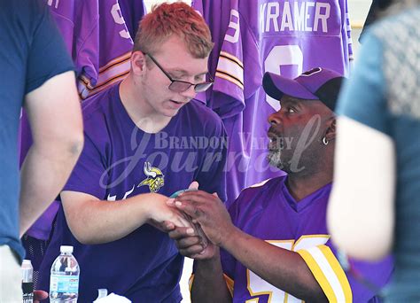 Tommy Kramer And Ed Mcdaniel The Upper Room Brandon Valley Journal