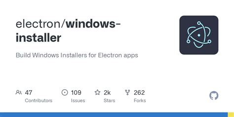 Github Electronwindows Installer Build Windows Installers For