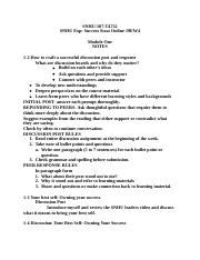 SNHU MODULE ONE Docx SNHU T SNHU Exp Success Strat Online EW Module One NOTES