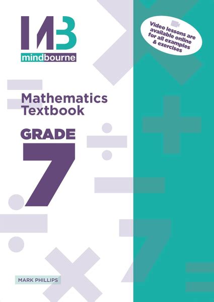 Mindbourne Mathematics Grade 7 Textbook Video License Product B Bookbound