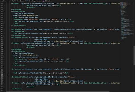 React Native Gorhom Bottom Sheet Not Rendering The Text Of The Clicked Button Stack Overflow