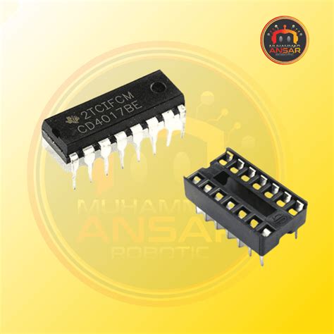 Cd4017 Shift Register Ic Ma Robotic