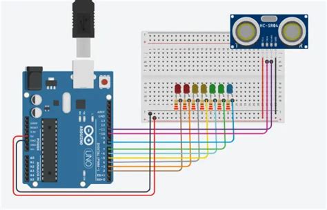 Ultrasonic Sensor Hc Sr04 Arduino Project With Code