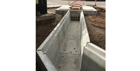 Precast Cable Troughs Corner Angled And Tee Units Fp Mccann