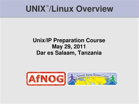 ppt unix ™ linux overview powerpoint presentation free download