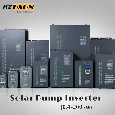 380v 잠수정 워터 펌프용 3 상 태양광 펌프 인버터 Mppt 오프 그리드 태양광 발전 하이브리드 튜브웰 인버터 Vfd