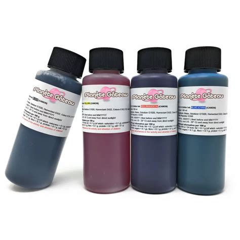 Edible Ink For Canon Printer Cartridge X Ml Planet Cake