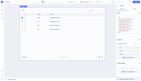 run query at specified intervals tooljet