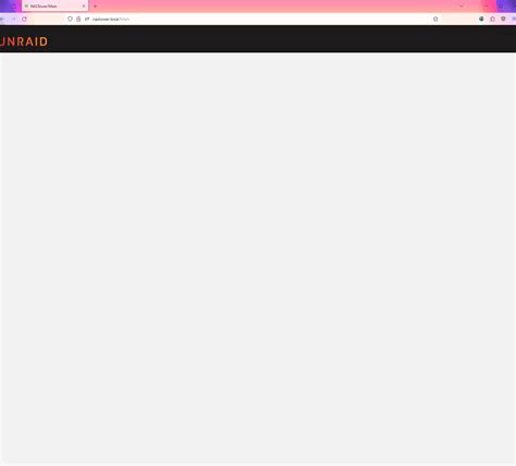 Unraid Webgui Stuck After Login In General Support Unraid