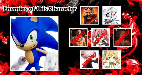 Enemies Of Sonic By Shadowy518 On Deviantart