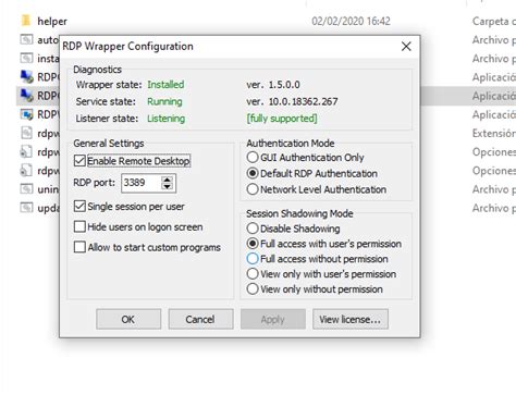 Not Working On 18363 592 Issue 976 Stascorp Rdpwrap GitHub