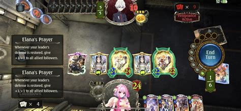 Healing Op Elena Deck R Shadowverse