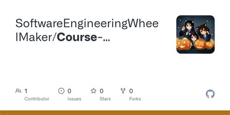 GitHub SoftwareEngineeringWheelMaker Course Resource Management System