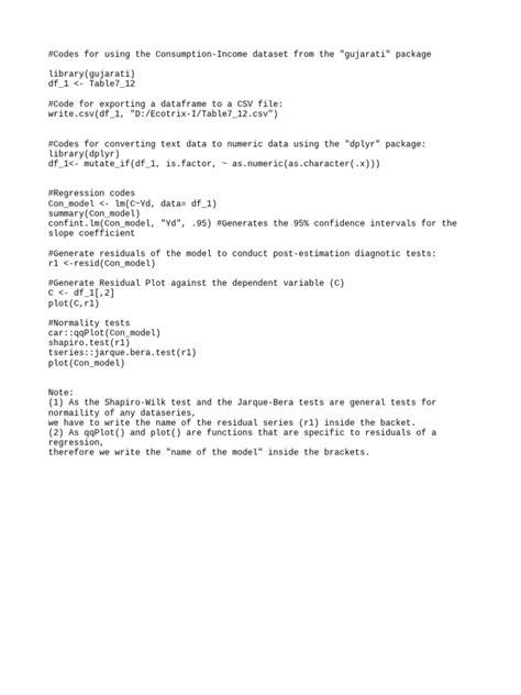 R Model Diagnostics Pdf
