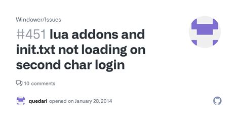 lua addons and init txt not loading on second char login · issue 451