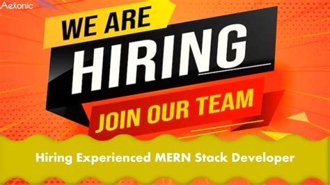 aexonic on linkedin mernstackdeveloper developerjobs