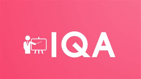 Internal Quality Assurance Qualifications Bas