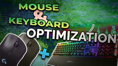 Optimize Your Mouse And Keyboard For The Least Latency Youtube