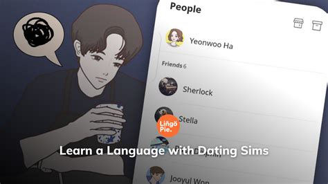 learn a language with the dating sims video game