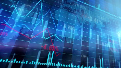 Stocks And Shares Trading Charts Animation 13753479 Stock Video At Vecteezy