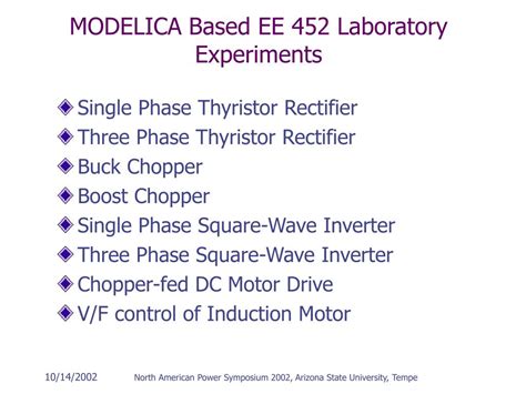 Ppt A Modelica Based Object Centric Virtual Power Electronics Laboratory Powerpoint