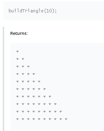 Frontend JavaScript Triangle Code Stack Overflow